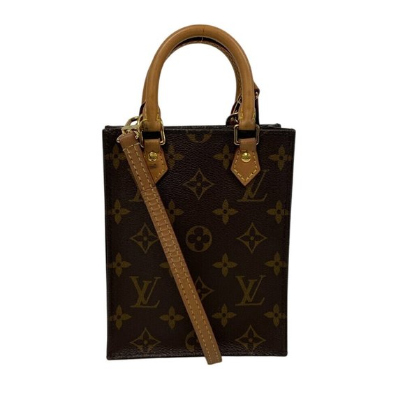 Louis Vuitton | Bags | Louis Vuitton M69442 Petite Sac Plat Monogram ...